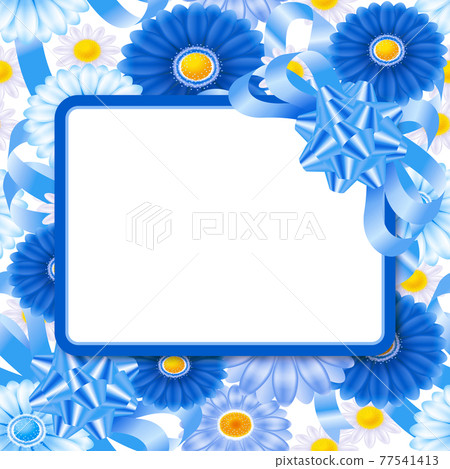 Flower pattern wallpaper and card illustration.... - Stock Illustration ...