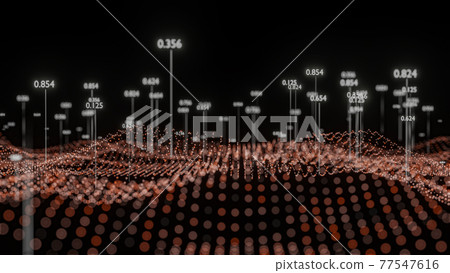 Big Data Visualization. Abstract structure - Stock Illustration ...