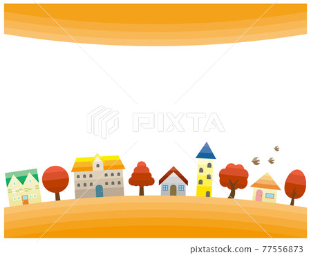 Simple cityscape and city landscape... - Stock Illustration [77556873 ...
