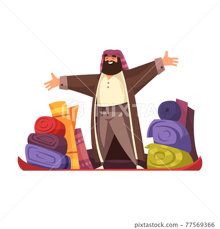 Asian Market Icon - Stock Illustration [77569366] - PIXTA