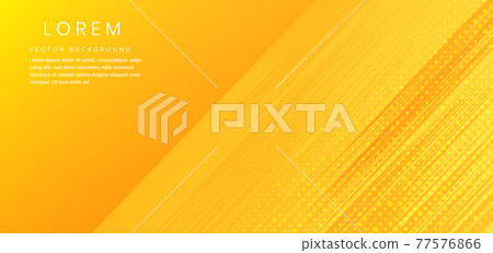 Banner web design abstract yellow gradient... - Stock Illustration ...