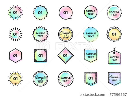 Heading icon that can be used with points - Stock Illustration ...