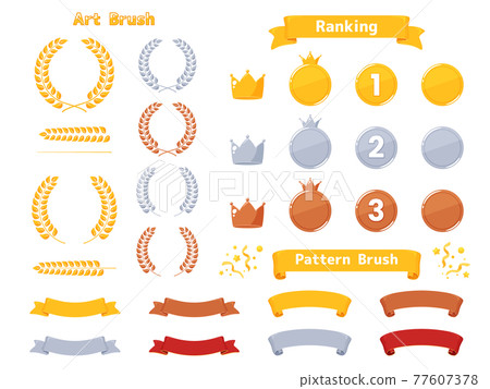 ranking, crown, crowns - Stock Illustration [77607378] - PIXTA