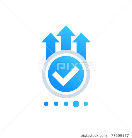 export vector icon on white - Stock Illustration [77609577] - PIXTA