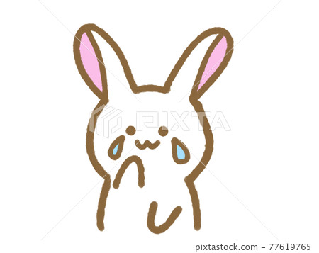 Rabbit tears - Stock Illustration [77619765] - PIXTA
