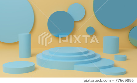 3D Illustration designed to showcase a product. - Stock Illustration ...