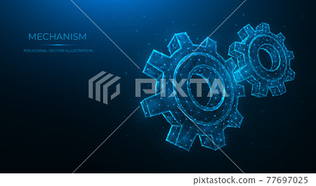 Mechanical Engineering Gears Vector