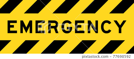 Yellow and black color with line striped label... - Stock Illustration ...