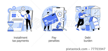 Financial responsibility abstract concept... - Stock Illustration ...