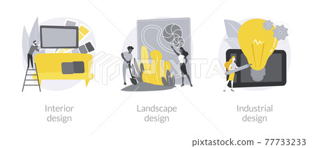 Design studio abstract concept vector... - Stock Illustration [77733233 ...