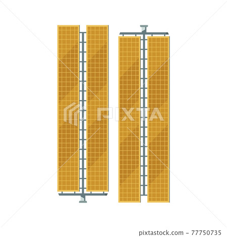 Photovoltaic Arrays Illustration - Stock Illustration [77750735] - PIXTA