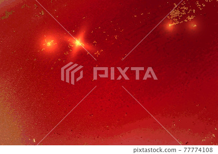 Ruby red and gold abstract marble background...-插圖素材 [77774108] - PIXTA圖庫