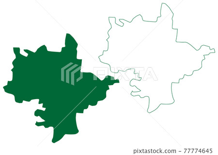 Rewari district (Haryana State, Republic of... - Stock Illustration ...