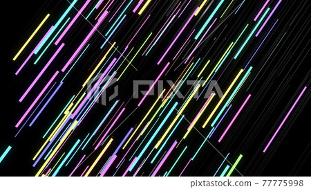 3d render. Neon glow background with sticks... - Stock Illustration ...