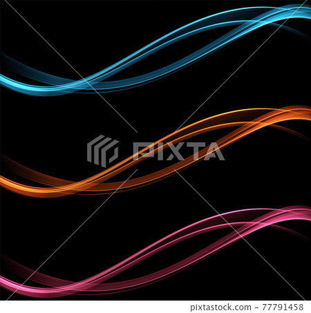 Vector abstract colorful flowing wave lines... - Stock Illustration ...