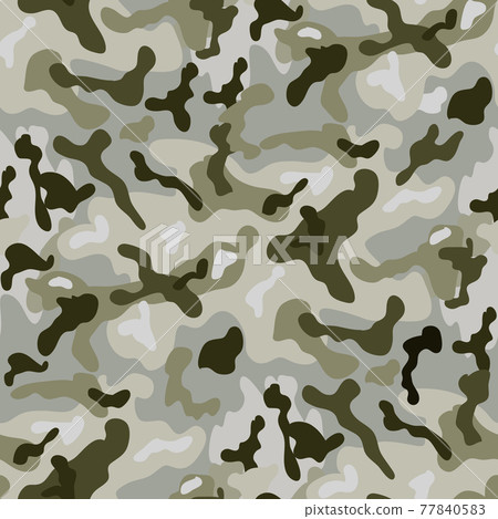 Camo seamless pattern 3 - Stock Illustration [77840583] - PIXTA