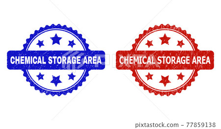 CHEMICAL STORAGE AREA Rosette Watermarks Using...-插圖素材 [77859138] - PIXTA圖庫