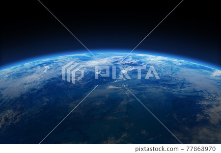 Earth background material - Stock Illustration [77868970] - PIXTA