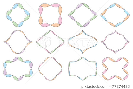 Simple frame set that can be used for headings... - Stock Illustration ...