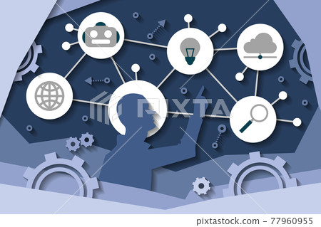 Computer and Internet Technologies concept,... - Stock Illustration ...