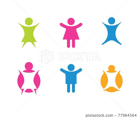 kids vector icon illustration design - Stock Illustration [77964564 ...