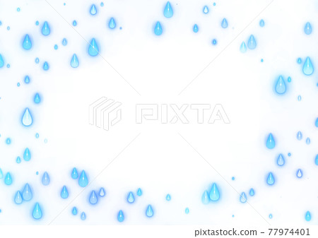 Water drop frame frame background material - Stock Illustration ...