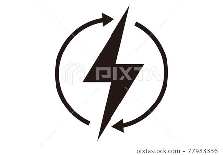charge, chargeable, icon - Stock Illustration [77983336] - PIXTA