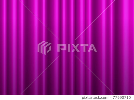 Pink curtain background material - Stock Illustration [77990710] - PIXTA