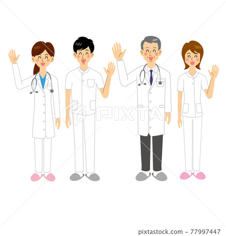 Bye-bye doctor - Stock Illustration [77997447] - PIXTA