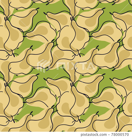 Vintage seamless pattern with abstract random... - Stock Illustration ...