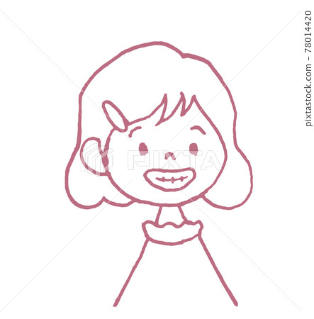 Girl's teeth - Stock Illustration [78014420] - PIXTA