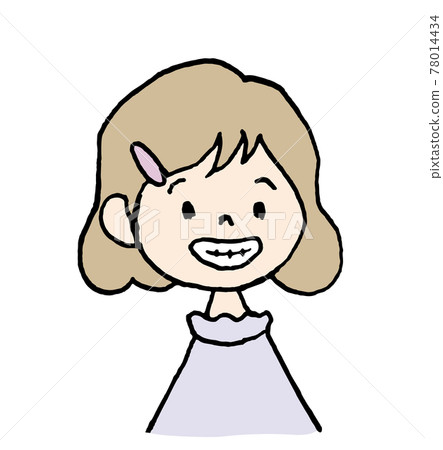 Girl's teeth - Stock Illustration [78014434] - PIXTA