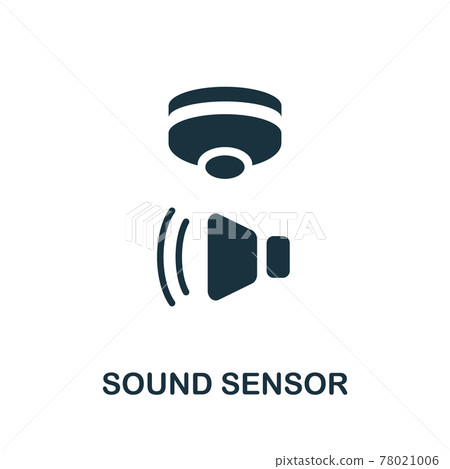 Sound Sensor icon. Simple element from sensors...-插圖素材 [78021006] - PIXTA圖庫