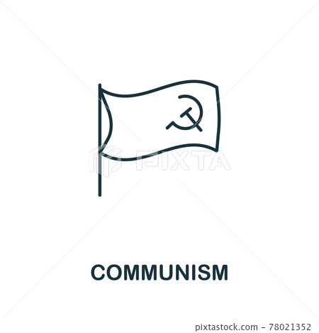 Communism icon from russia collection. Simple...-插圖素材 [78021352] - PIXTA圖庫