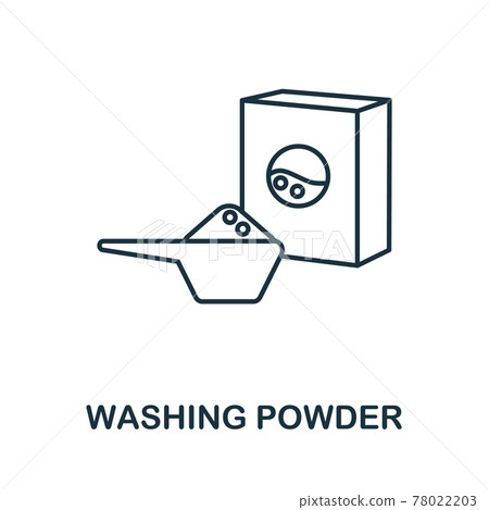 Washing Powder icon. Simple illustration from... - Stock Illustration ...