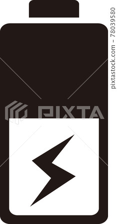 Smartphone charging pictogram - Stock Illustration [78039580] - PIXTA