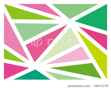 Geometric pattern triangle - Stock Illustration [78053379] - PIXTA