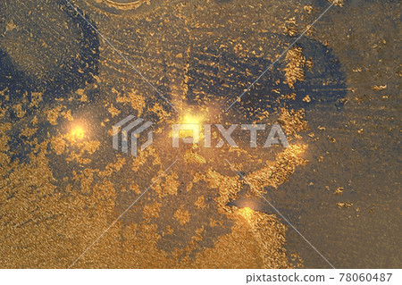 Dark blue and bronze abstract alcohol ink... - Stock Illustration ...