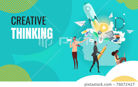 Business creative thinking - Stock Illustration [78072427] - PIXTA