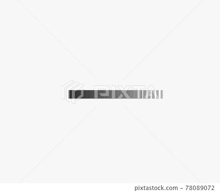 Loading Bar Vector Flat Icon. vector illustrator - Stock Illustration ...