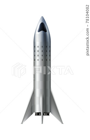 Rocket Realistic Icon - Stock Illustration [78104082] - PIXTA