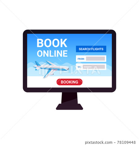 Booking Flat Icon - Stock Illustration [78109448] - PIXTA