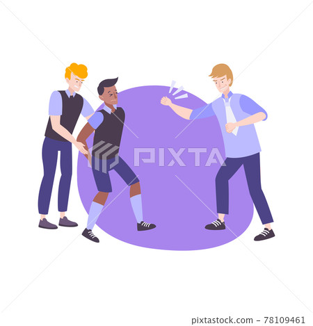 Physical Bullying Icon - Stock Illustration [78109461] - PIXTA