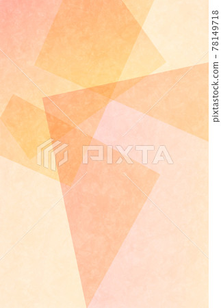 Autumn Japanese paper orange background - Stock Illustration [78149718 ...