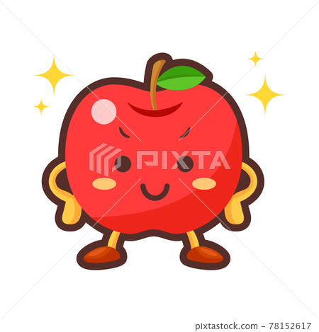 Good apple character - Stock Illustration [78152617] - PIXTA