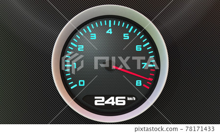 Racing Car Dashboard 3D Animation - Stock Illustration [78171433] - PIXTA