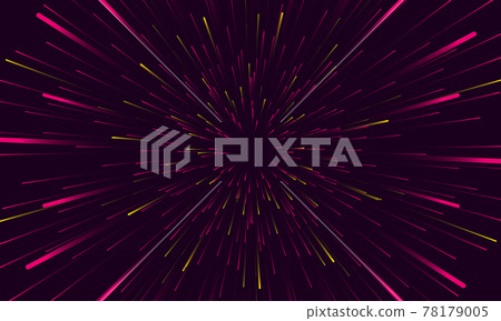 Speed lights abstract background travel through...-插圖素材 [78179005 ...