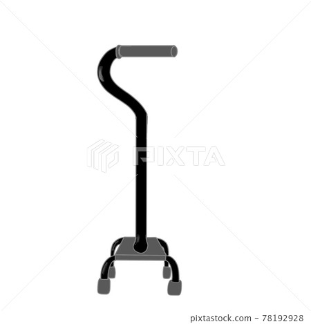 4-point cane - Stock Illustration [78192928] - PIXTA