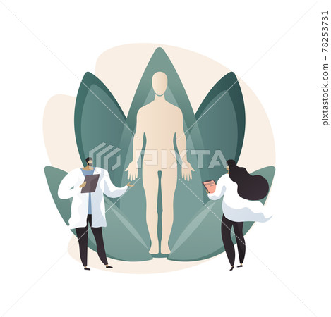 Holistic medicine abstract concept vector... - Stock Illustration ...