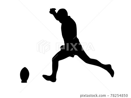 [Rugby] Conversion kick - Stock Illustration [78254850] - PIXTA